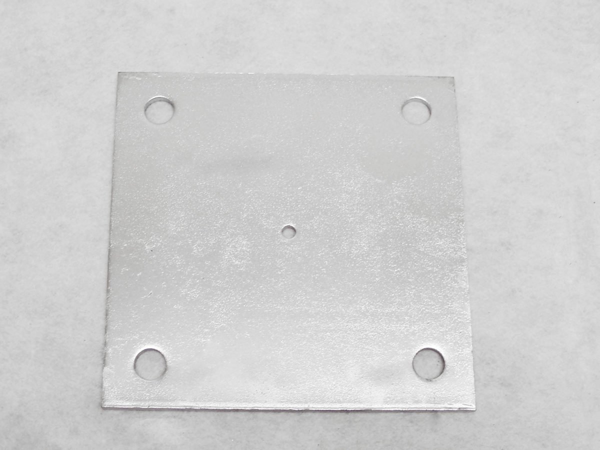 Steel Floor Plate To Support Plastic Water Closet